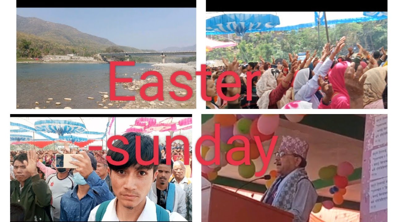 Easter -sunday program 2023 at mehelkuna christian program rakxay ...