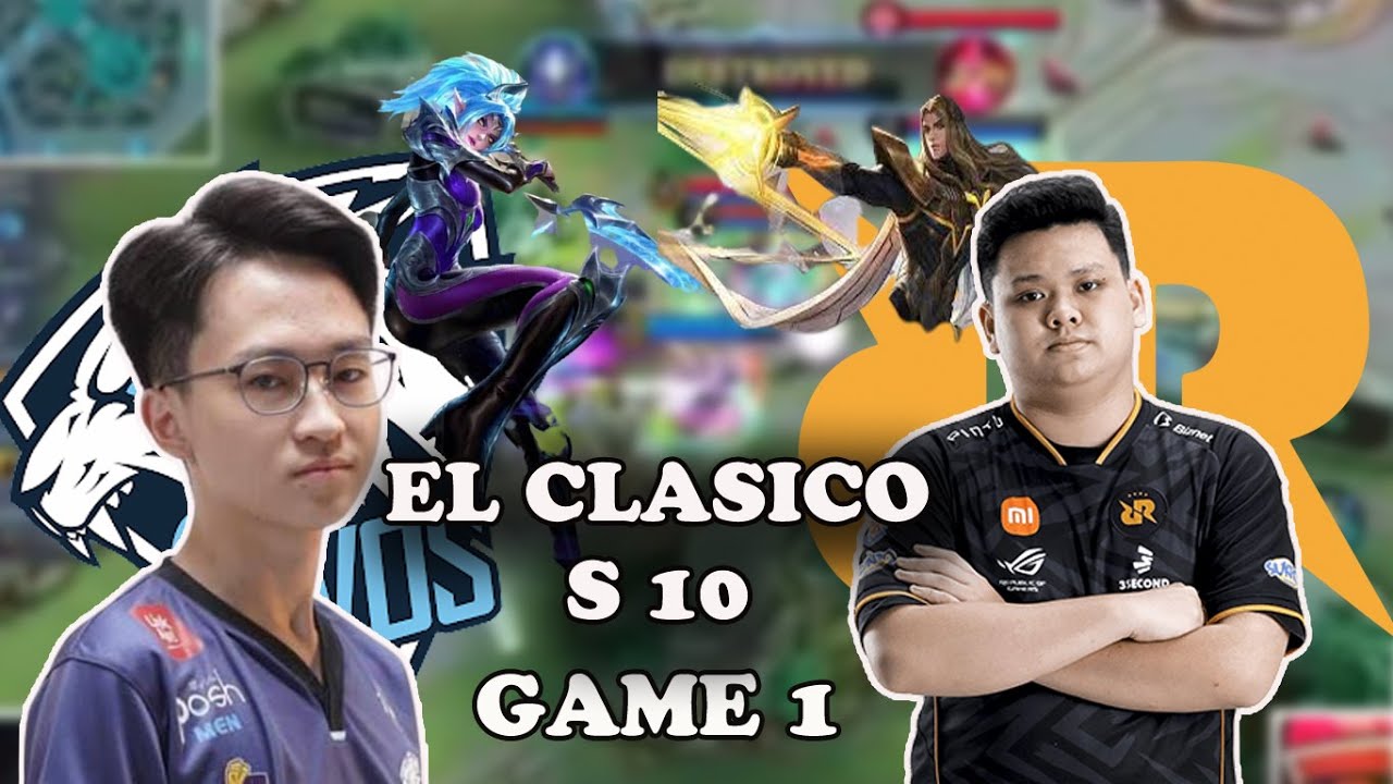 EL CLASICO!!! GAME 1 EVOS v RRQ MPL SEASON 10 - YouTube
