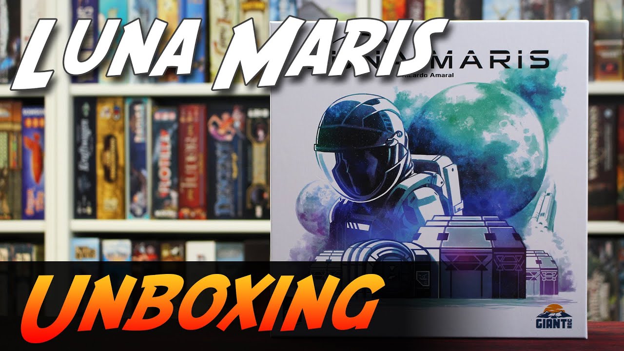 Luna Maris - Brettspiel Unboxing (Giant Roc) - YouTube