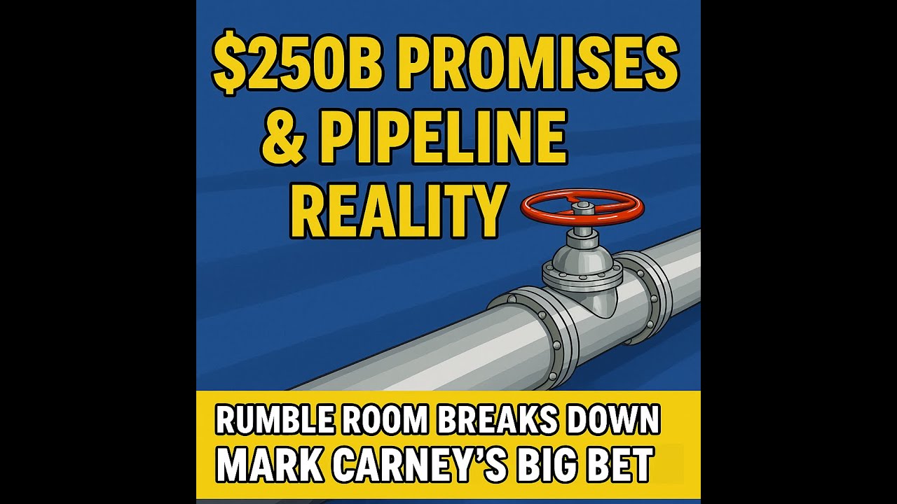 $250B PROMISES & PIPELINE REALITY: Rumble Room Breaks Down Mark Carney ...