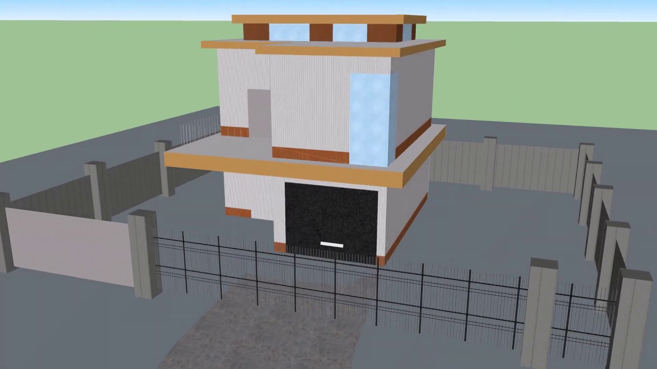 First SketchUp Project - YouTube