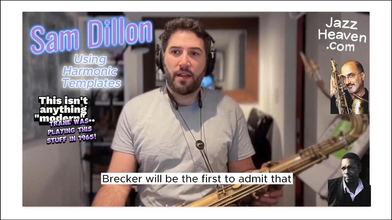 Sam Dillon Masterclass: This isn't anything "modern"... TRANE was playing this stuff in 1965! 🤷🏻 ...