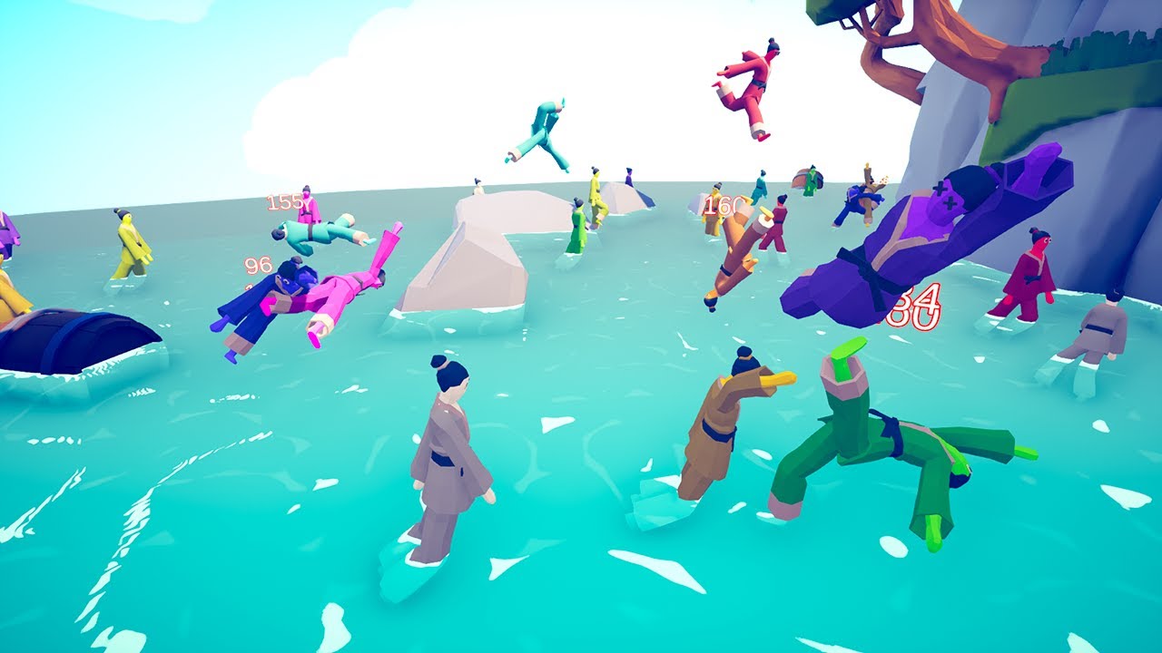 SECRET UNITS BATTLE ROYALE FROM THE BEACH 🌊🏄🏝️ | Totally Accurate ...