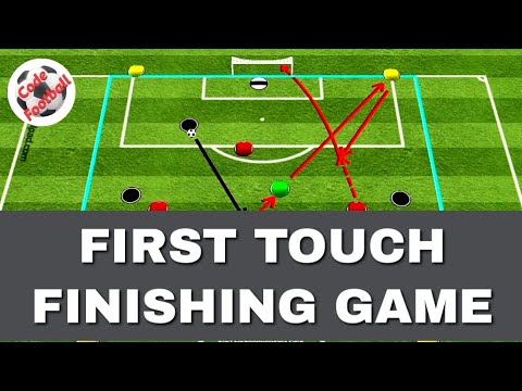 First touch finishing game! - YouTube