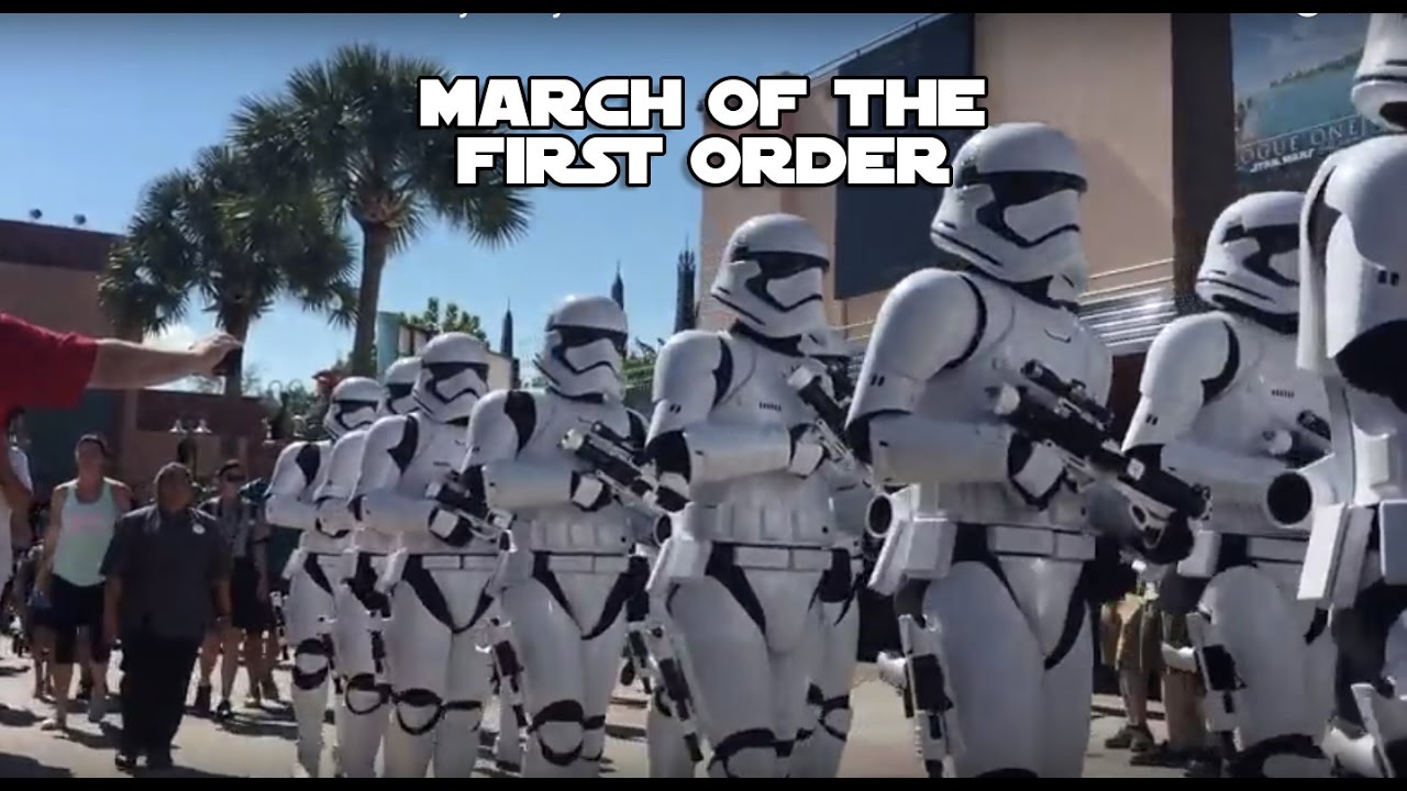 March of the First Order - Star Wars - at Disney's Hollywood Studios ...