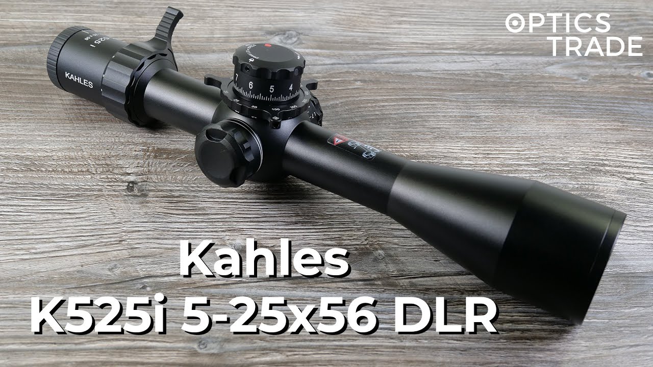 Kahles K525i 5-25x56 DLR Rifle Scope Review | Optics Trade Review - YouTube