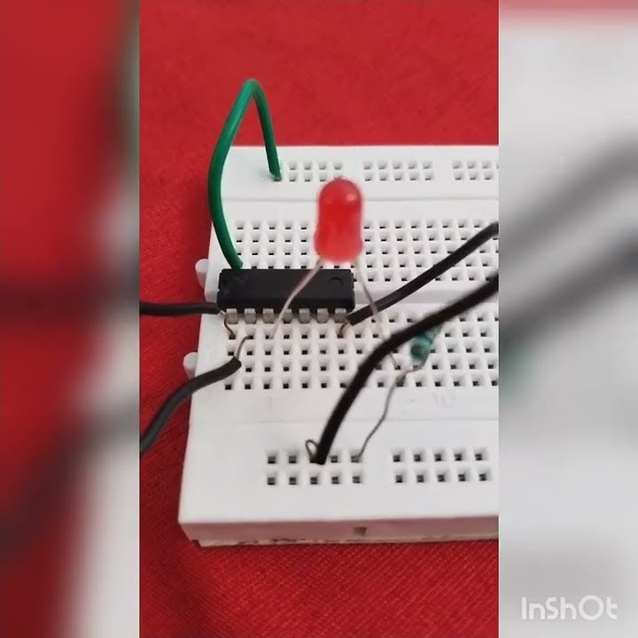 NOT GATE USING NAND GATE - YouTube