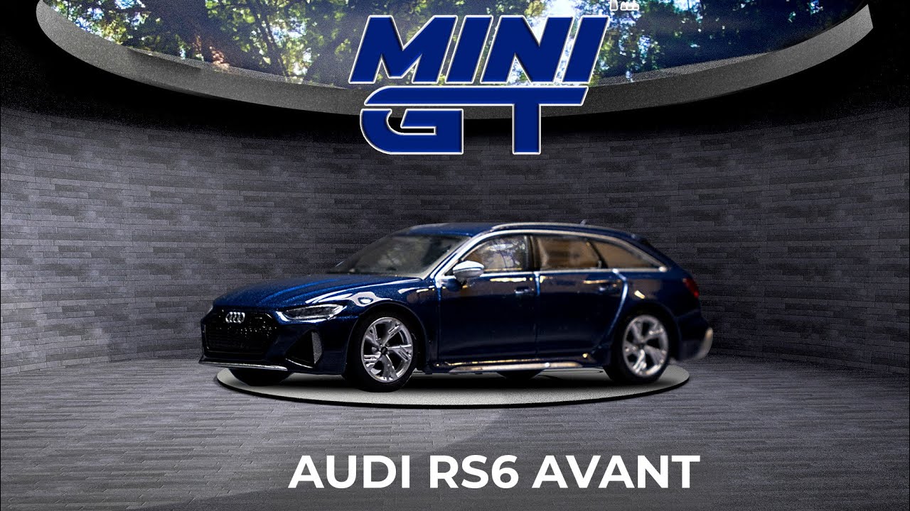 Mini GT Audi RS6 Avant 1:64 Scale - YouTube