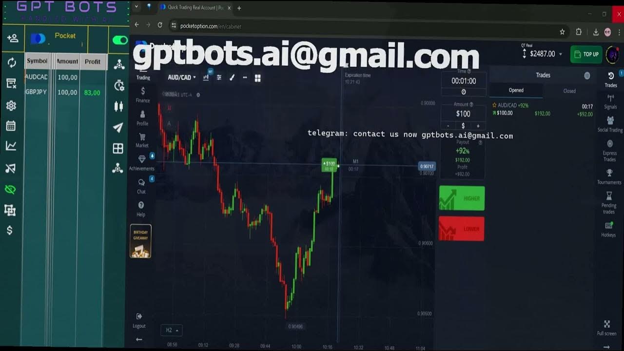 Pocket Option AI BOT 2024 - Top AI Trading Signals for Binary Options - YouTube