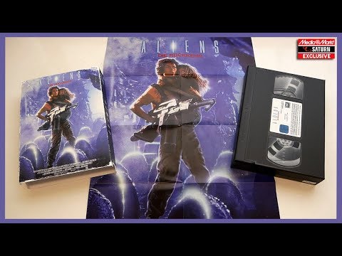 ALIENS - LIMITED BLU-RAY VHS TAPE EDITION UNBOXING - MEDIA MARKT/SATURN EXCLUSIVE - ALIEN 2