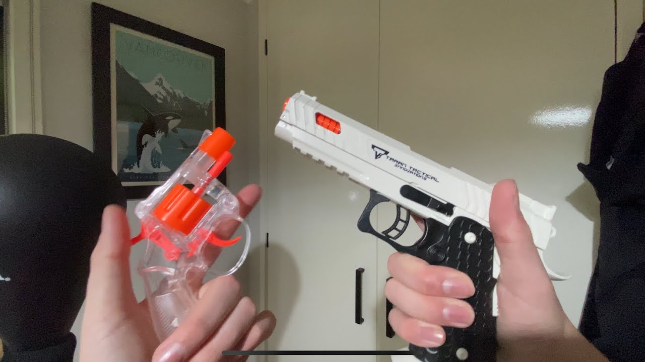 CAP GUN vs REAPER STRESS SHOT REVIEW - YouTube