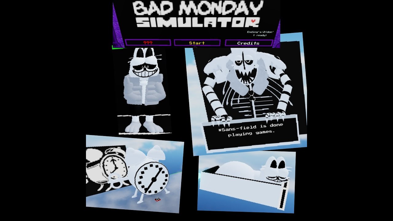 Заброшенный Bad Monday Simulator(Obby Creator) - YouTube