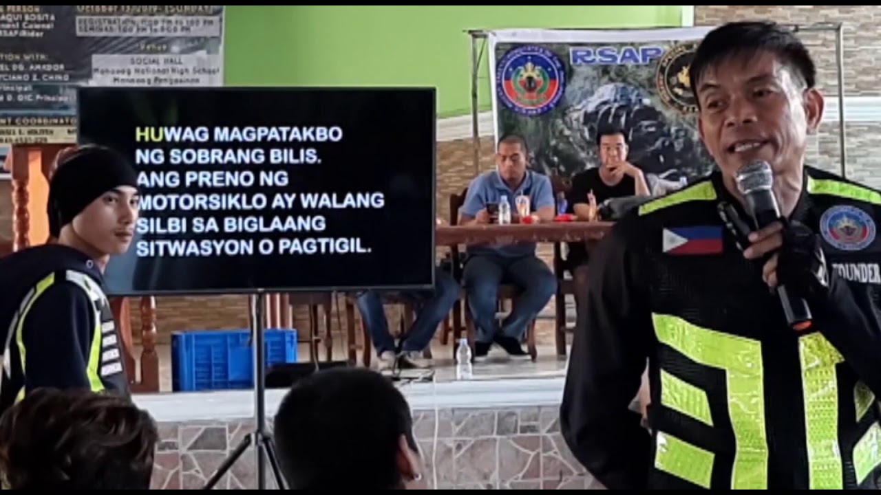 Part 7 Road Safety Demonstration Tips (Road Safety & Anti - Carnapping ...