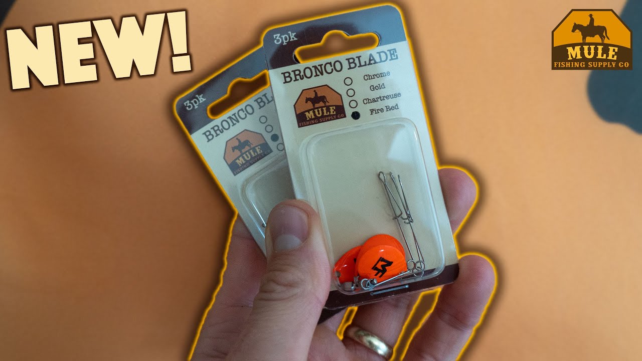 Introducing The Bronco Blade (New Jig Spinner) - YouTube