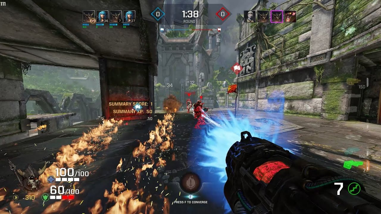 Death Knight Showdown (TigerBLUE Quake Champions CTF) - YouTube