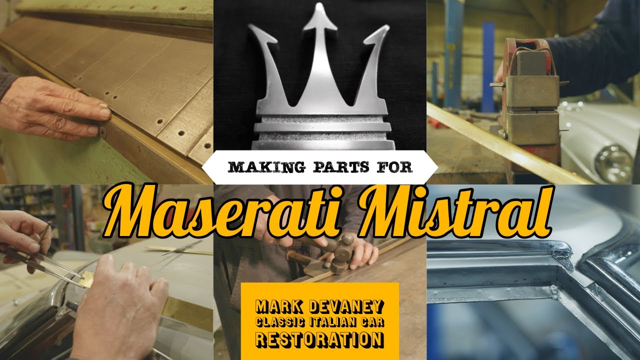 How to make parts for Maserati Mistral, Prt.3 - YouTube