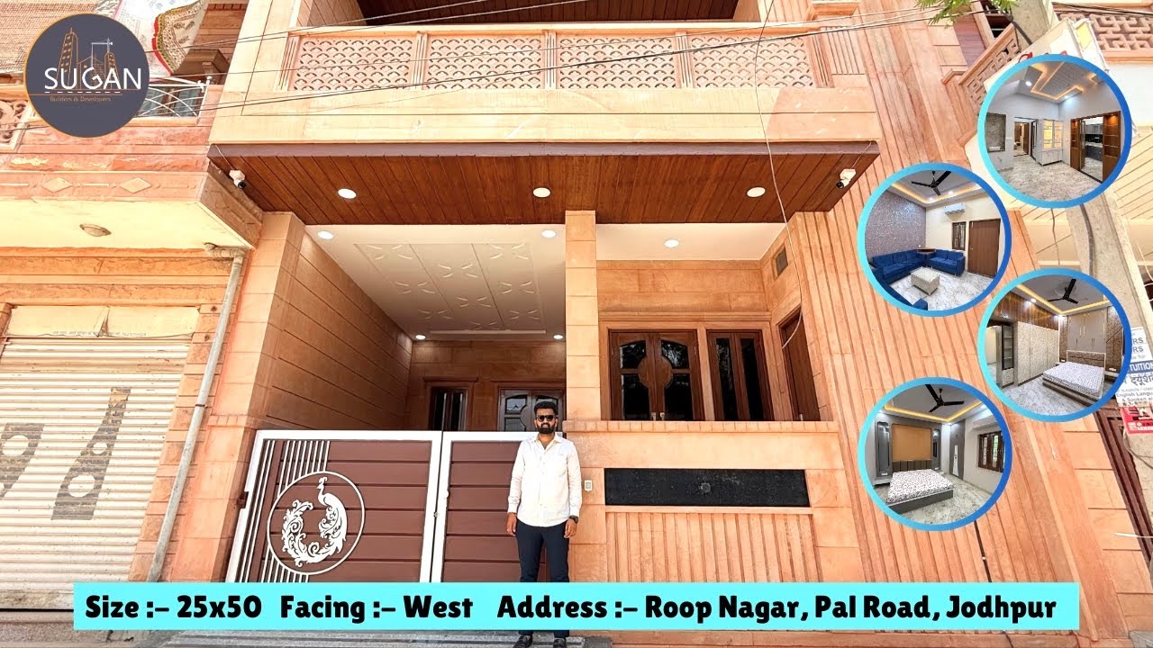 25x50 (4BHK) furnished house at Roop Nagar, pal road, Jodhpur ...