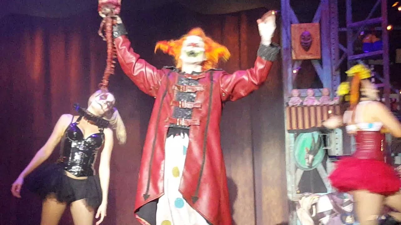 Jack the clown back in HHN 25 PART 2 - YouTube