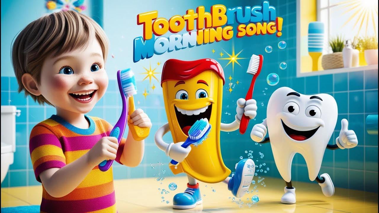 Brush Your Teeth | Tooth Brushing Song for Kids | Nursery Rhyme & Kids ...