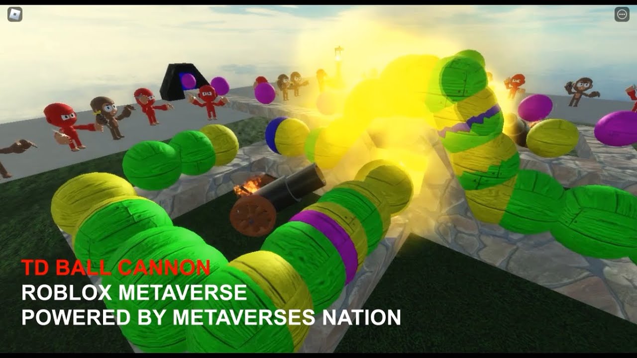 Introducing NEW Cannon - TD Ball Roblox Metaverse - YouTube