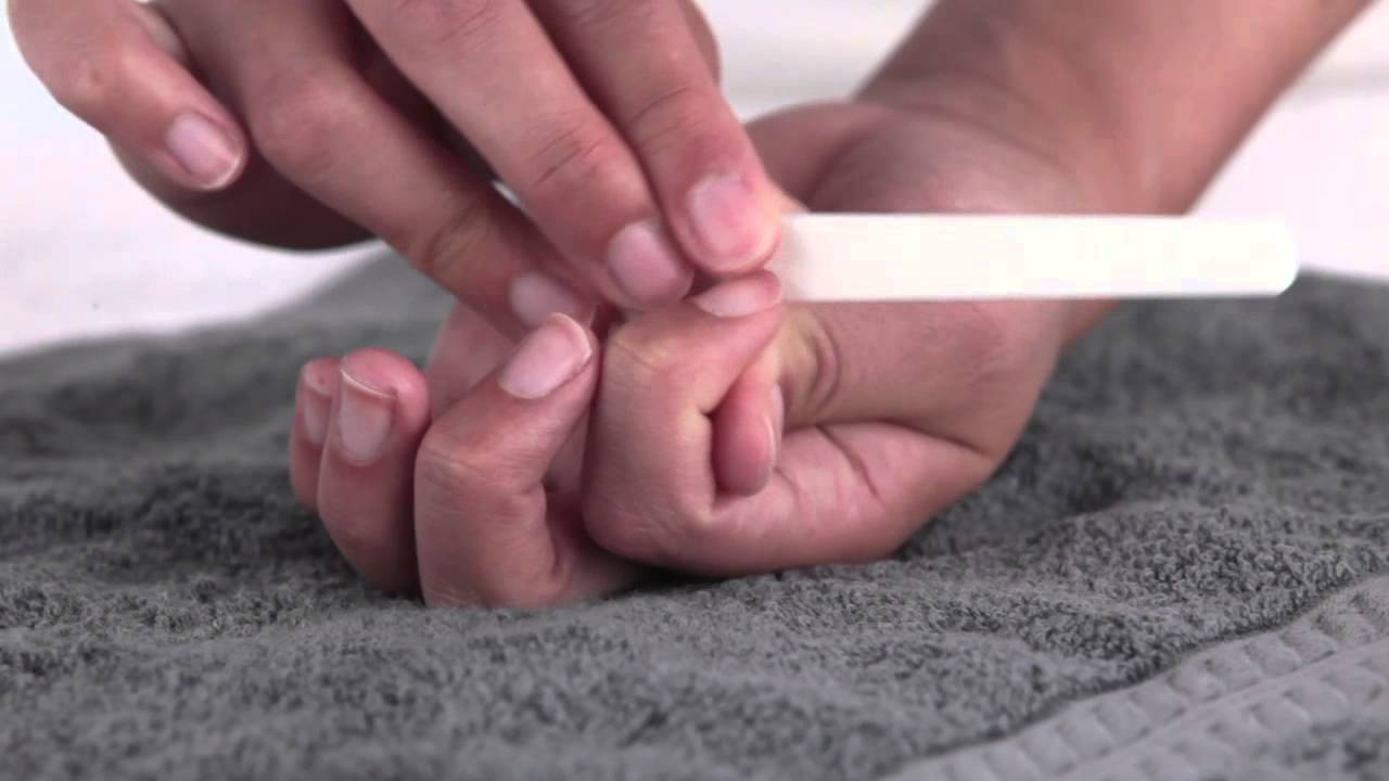 How To File Your Nails - YouTube