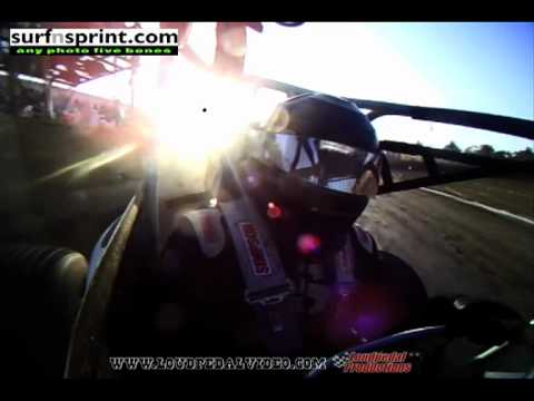 Troy Rutherford VRA Sprint Car In-Car 7-3-10 - YouTube