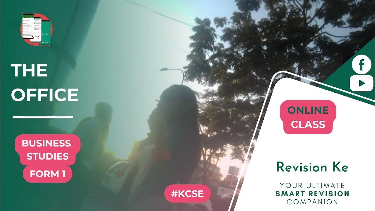 The Office | Intro | Business Form 1 Revision KCSE - YouTube