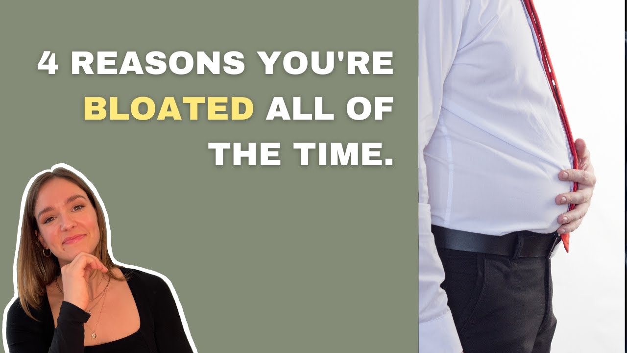 4 Reasons you're bloated all of the time | Dr. Robin Lewis - YouTube