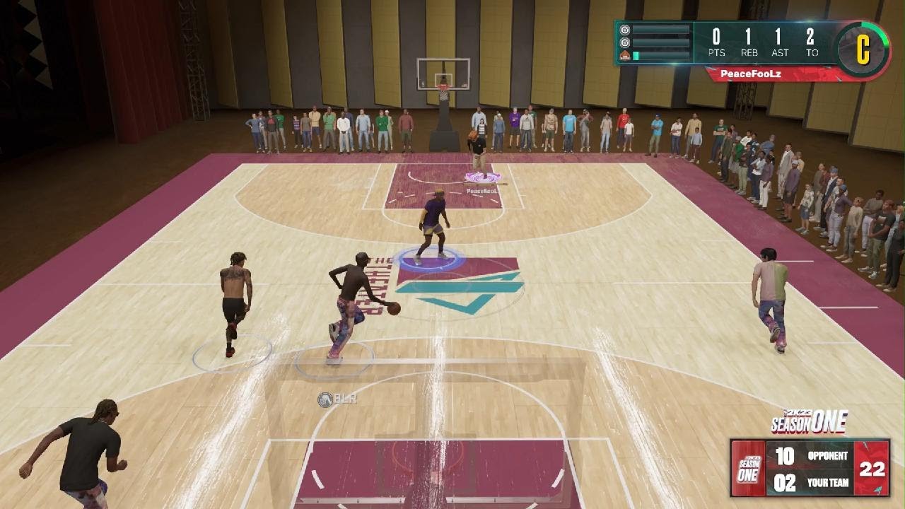 Between the legs 360 putback dunk game winner off rebound spiderman ...