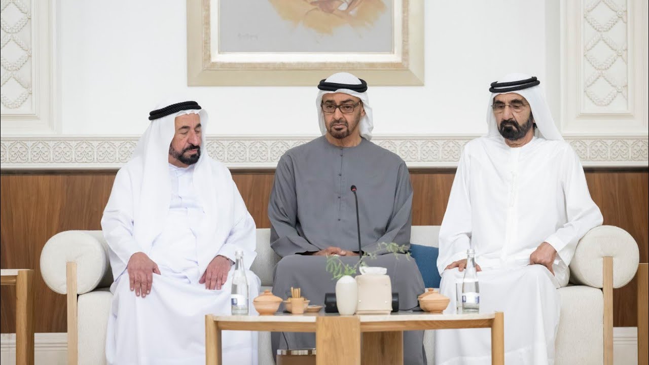 UAE New King 👑 UAE Abu Dhabi Ruler Crown Prince Shiekh mohammad Bin ...