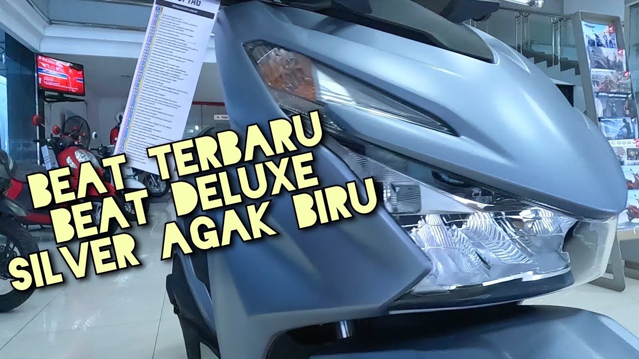 NEW HONDA BEAT | BEAT DELUXE SILVER non SMARTKEY ‼️ - YouTube