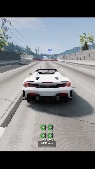 Car brake test. part 2 - YouTube