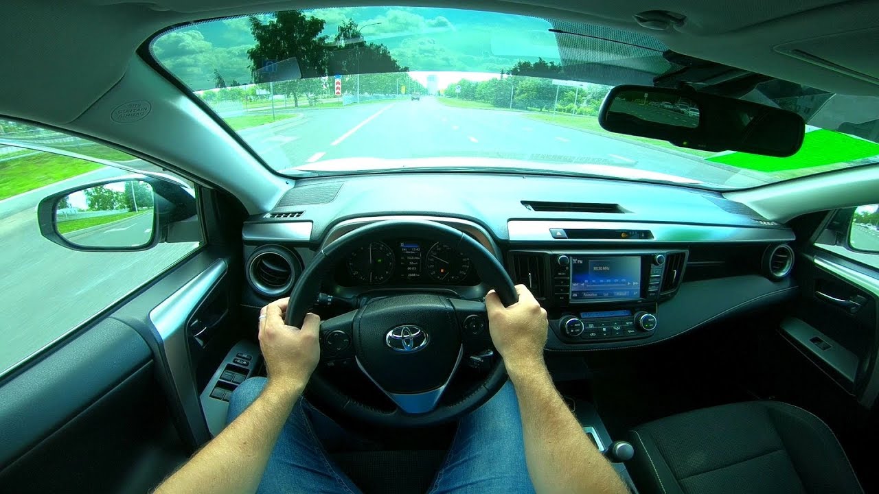 2017 Toyota RAV4 2.0 (146) POV TEST DRIVE - YouTube