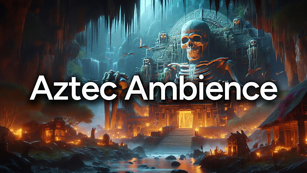 AMBIENCE 3H+ Aztec Underground Kingdom | Relaxing Flute, Sleep ...