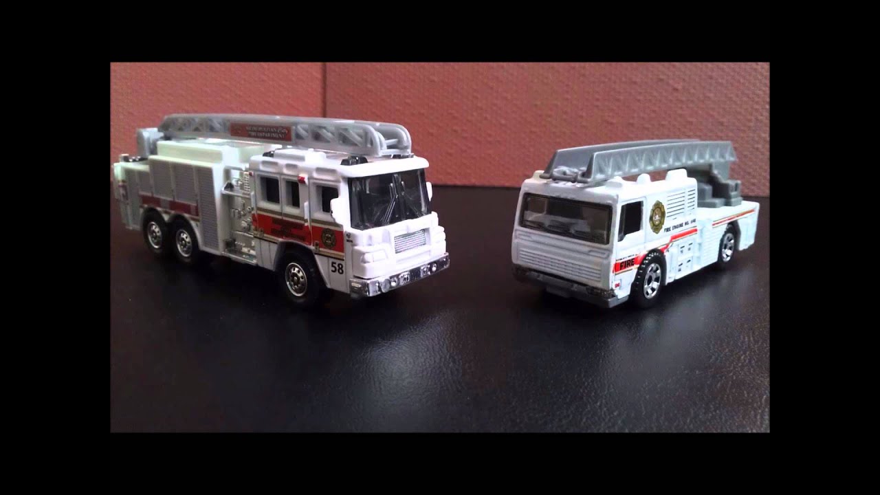Matchbox Fire Department Station 3 - YouTube