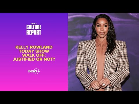 Culture Report | Kelly Rowland Today Show Walk Off: Justified or Not ...