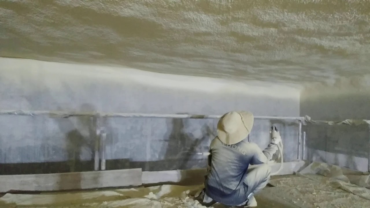 Tank Ceiling Insulation - YouTube