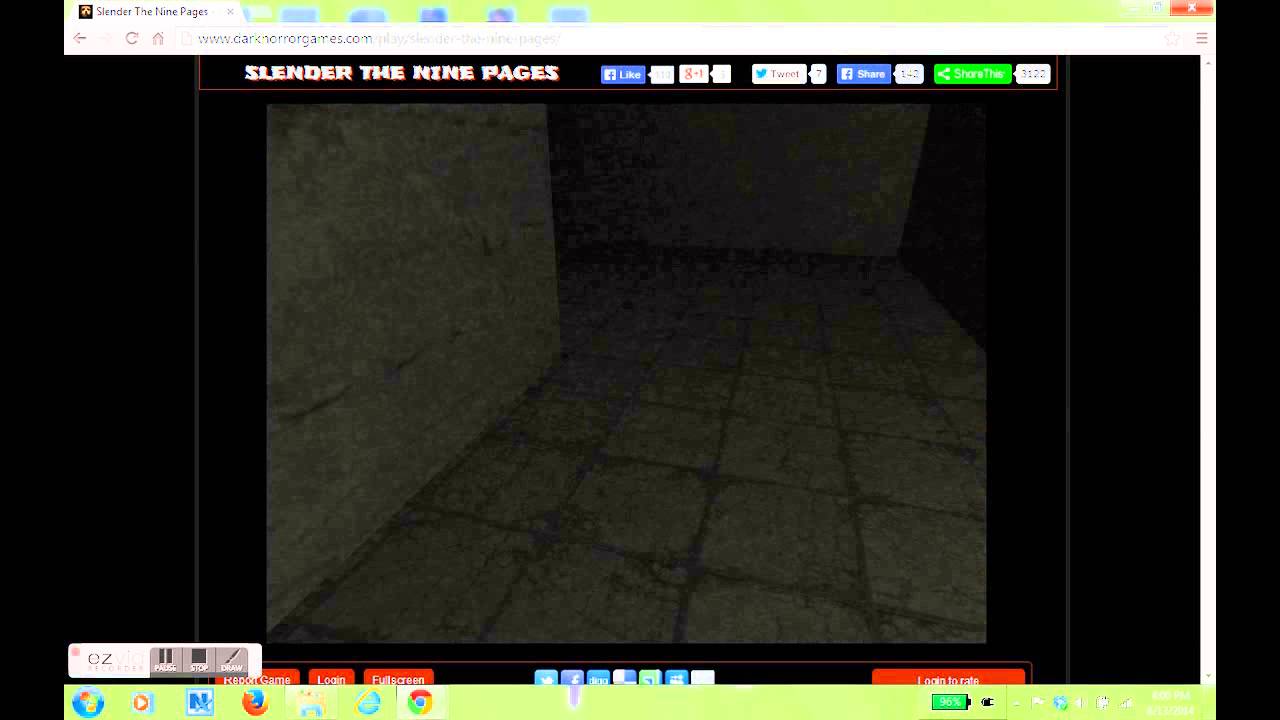 Slender the nine pages with my friend on Google Plus Best scream yet ...