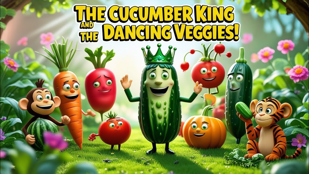 "The Cucumber King and the Dancing Veggies - YouTube