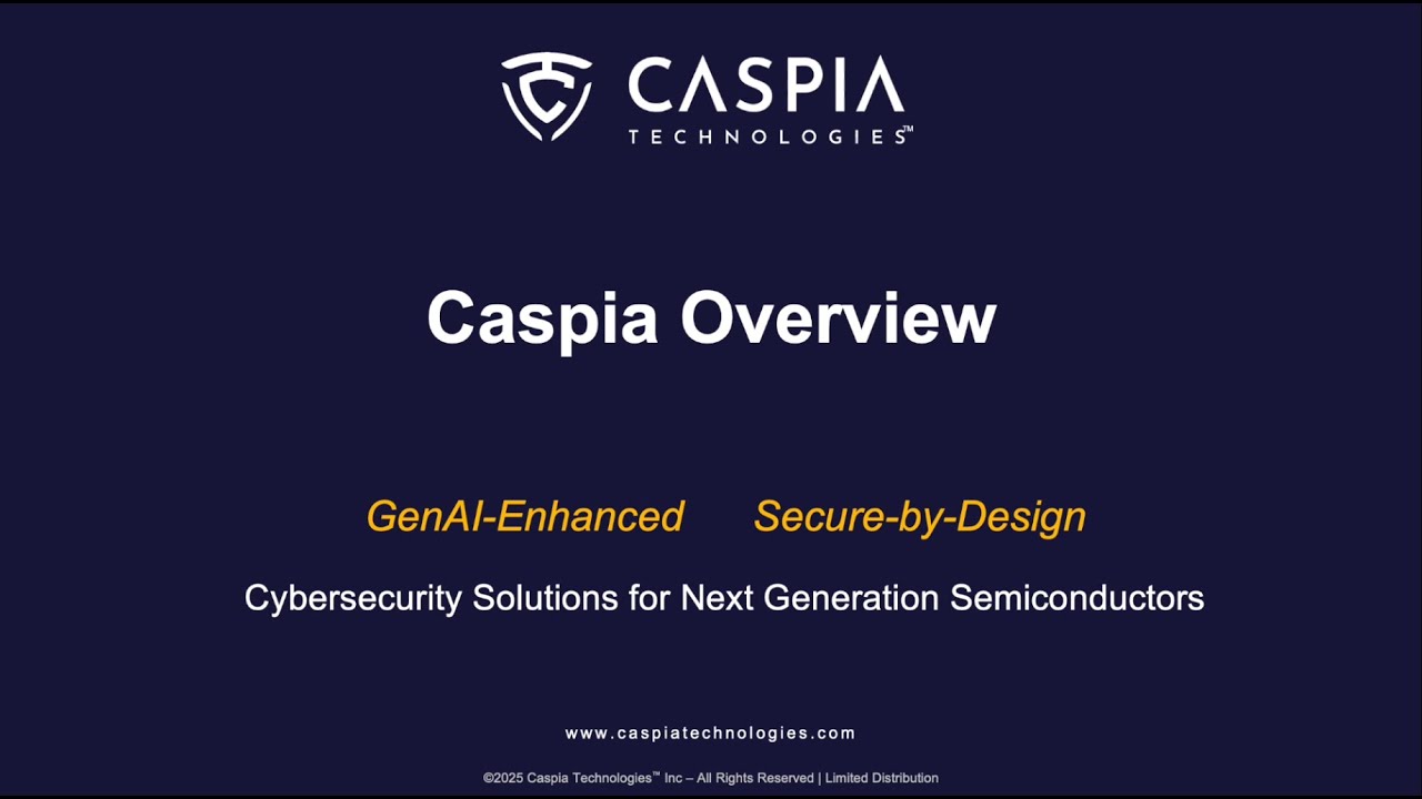 Caspia Technologies - Corporate Overview - YouTube
