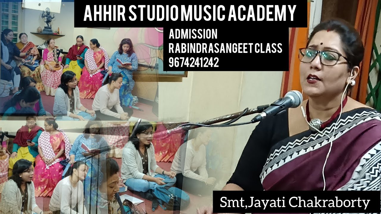 Jayati Chakraborty (Rabindrasangeet Class) #musicacademy #jayatichakraborty #music # ...