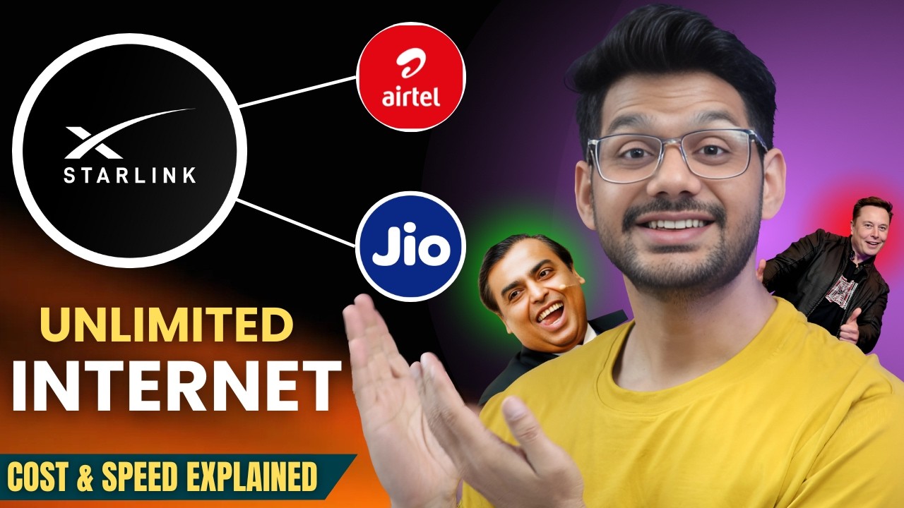 Unlimited Satellite Internet - Jio + Airtel Partnership with Starlink ...
