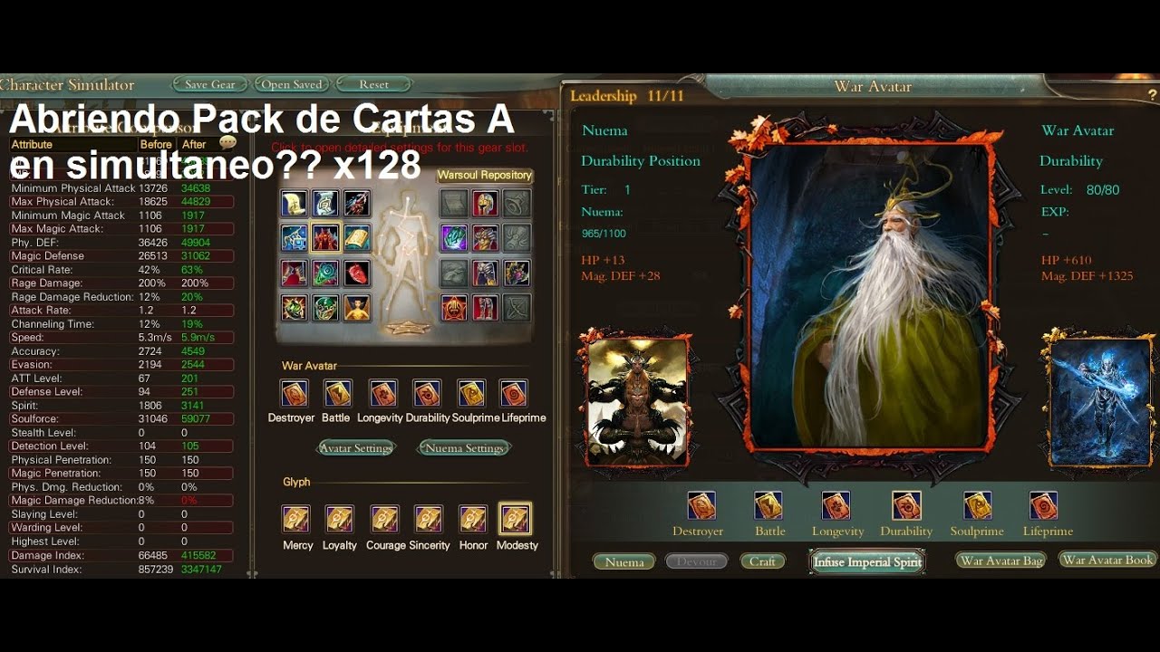 PWI Wing Of Rebirth Open 128 Packs A 2019 en Espaniol - YouTube