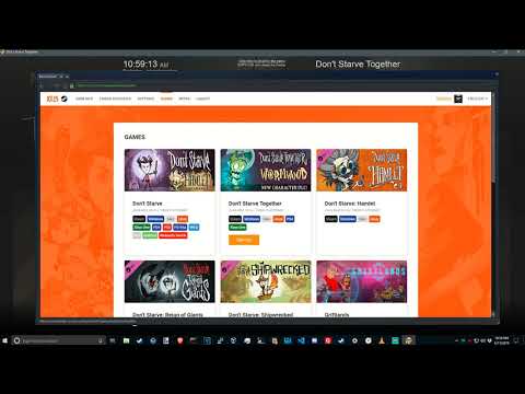 How To Generate A Don't Starve Together Server/Cluster Token