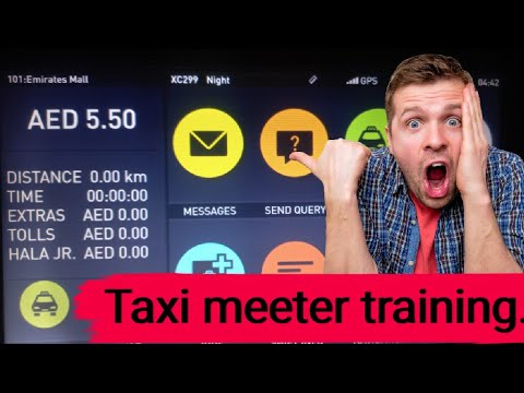 Dubai taxi meter training/RTA taxi meter/pta/taxi meter videos/pta ...