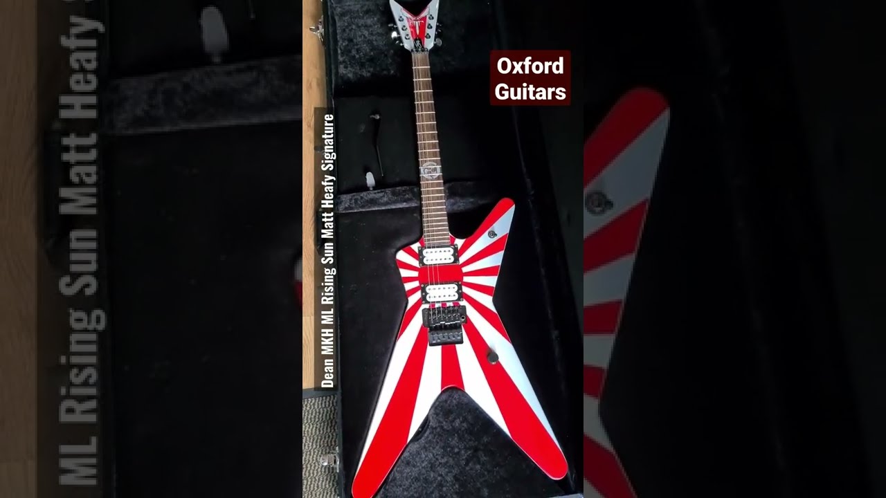 Dean MKH ML Rising Sun 2008 Matt Heafy Signature Trivium guitar #shorts ...