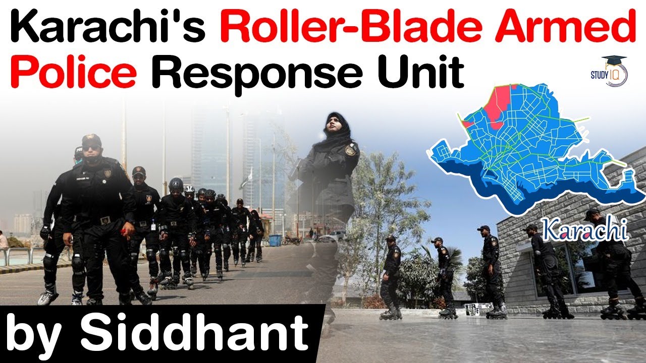 Roller Skating Police - Karachi Armed Police deployed a special ...