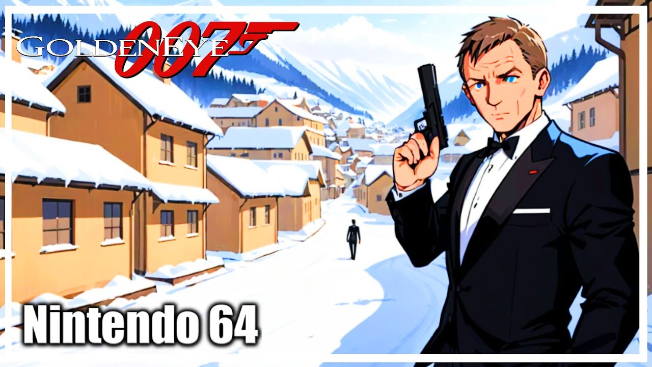 Goldeneye 007 Nintendo 64 Walkthrough Part 4 - Surface 1! - YouTube