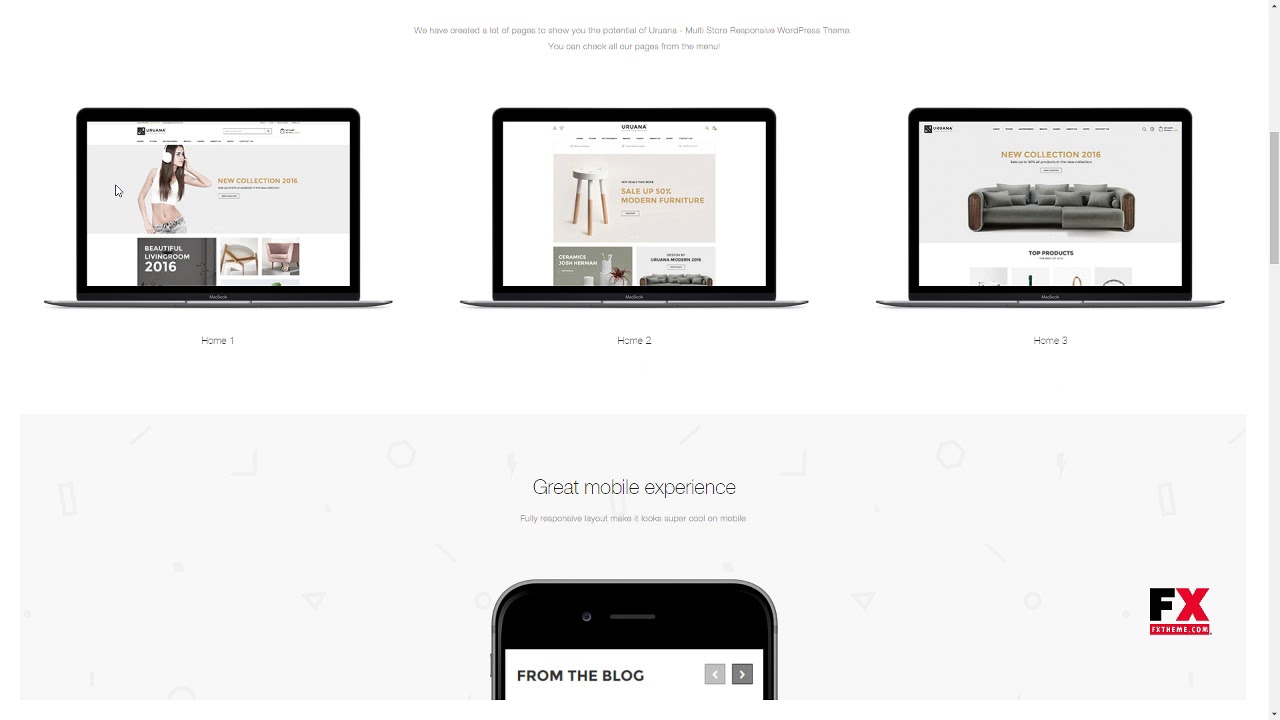 Uruana - Multi Store Responsive WordPress Theme Austyn Kingsto - YouTube