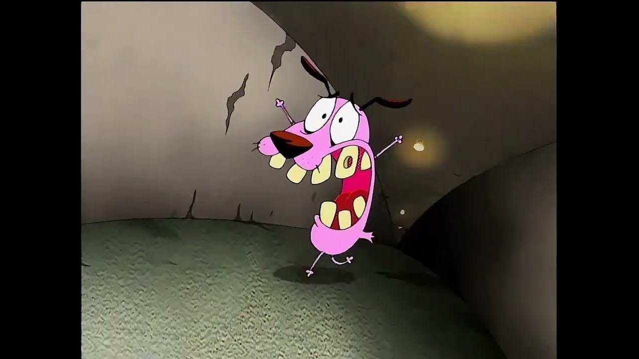 Courage The Cowardly Dog Screaming Moments @cartoonnetwork ...